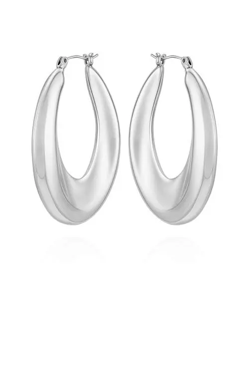 Vince Camuto Bold Oval Hoop Earrings