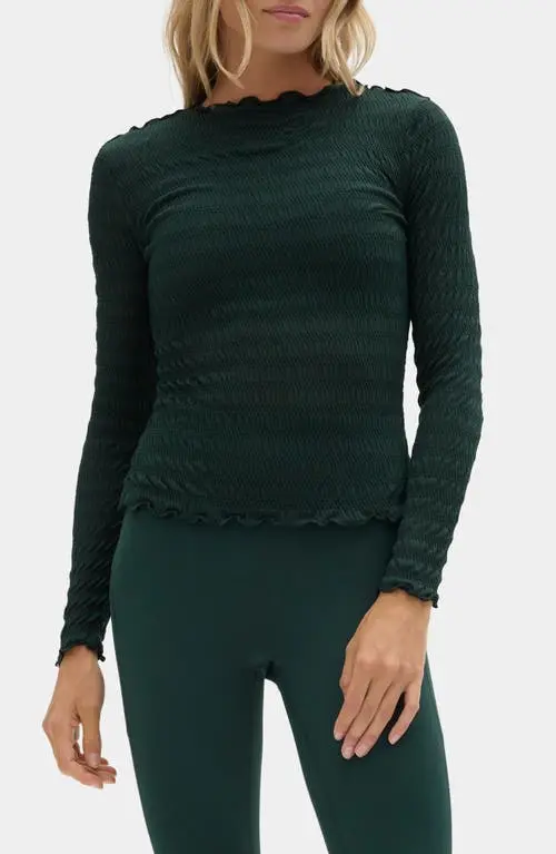 HALFDAYS Ynes Texture Top - Alpine