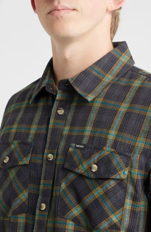 DARK SEAS Garrison Cotton Blend Button-up Shirt