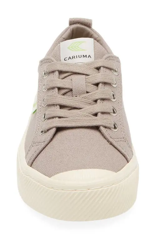 Cariuma Oca Low Cap Tie Sneaker - Grey