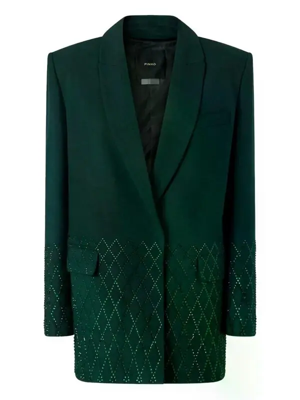 Pinko Crystal-embellished Blazer