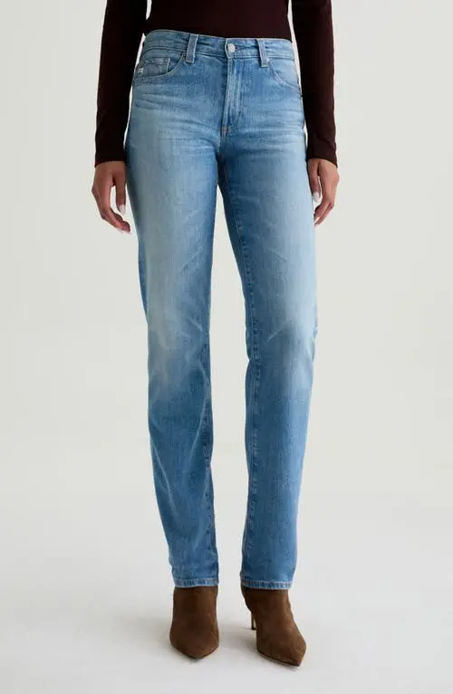 Ag Sandra Low Rise Straight Leg Jeans