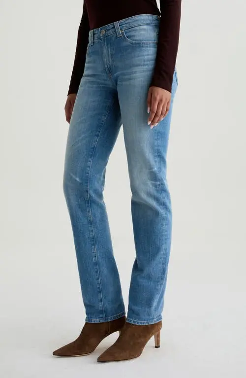 Ag Sandra Low Rise Straight Leg Jeans