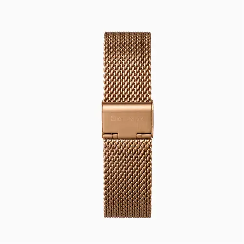 ELTON PEPPLE Mesh Strap - Rose Gold