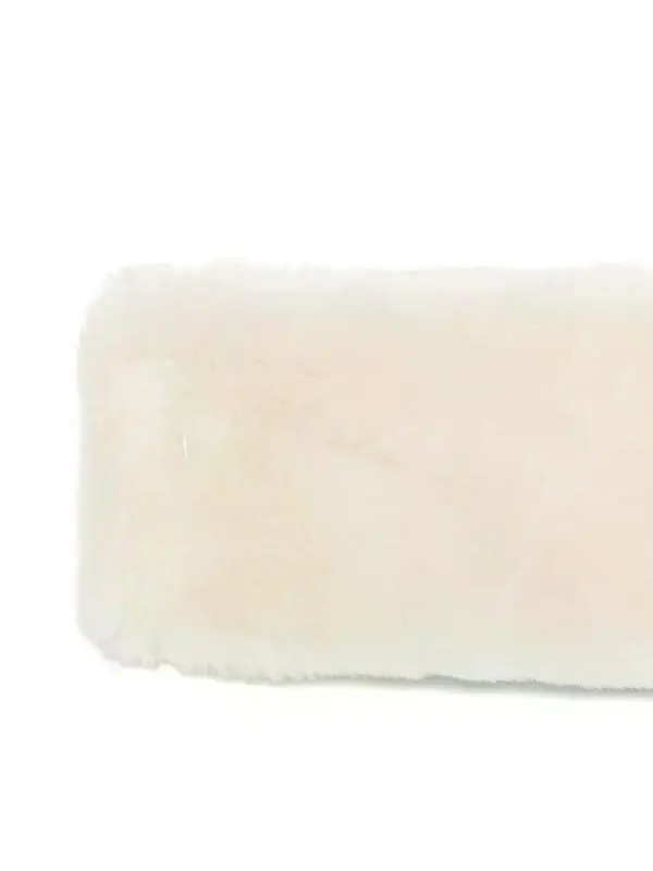 TOTEME Shearling Headband - Neutrals