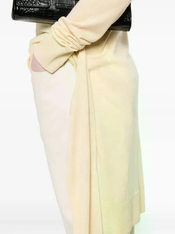 TOTEME Tie-detailed Turtleneck Dress - Neutrals