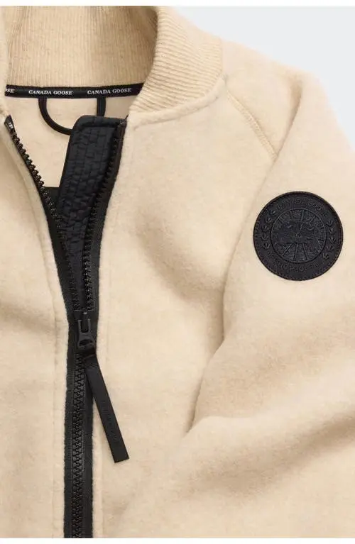Canada Goose Sierra High Pile Fleece Bomber - Light Tan