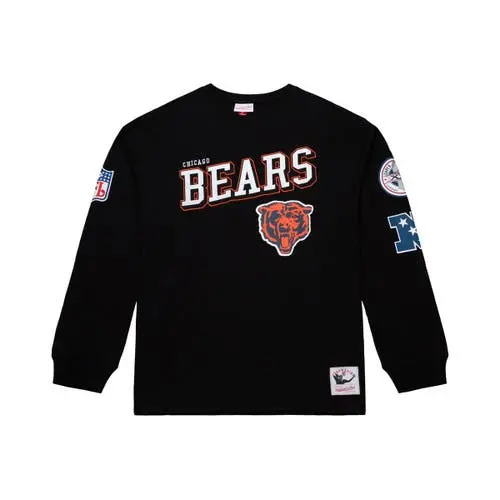 Mitchell & Ness Chicago Bears Training Camp Vintage Logos Long Sleeve T-shirt