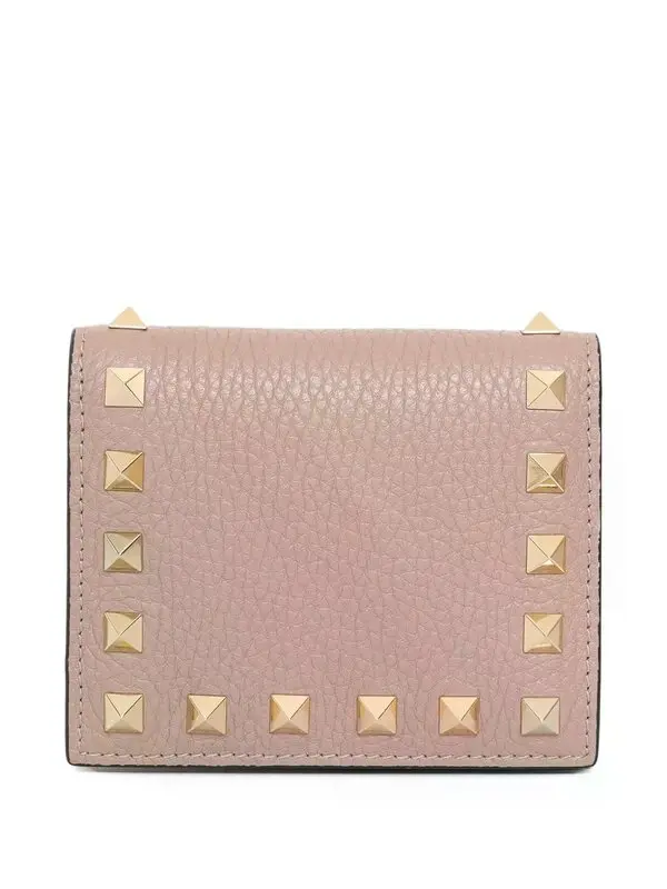 Valentino Garavani Rockstud-embellished Wallet - Pink