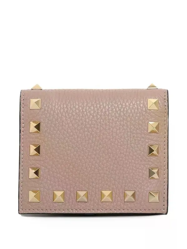 Valentino Garavani Rockstud-embellished Wallet - Pink