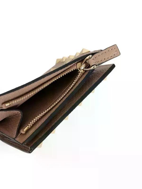 Valentino Garavani Rockstud-embellished Wallet - Pink