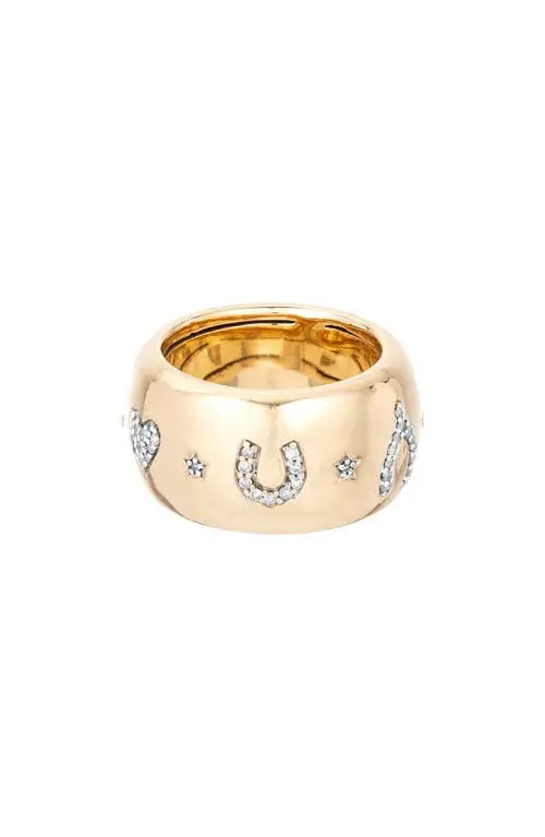 Adina Reyter Good Luck Diamond Ring - D0.30 14kyg