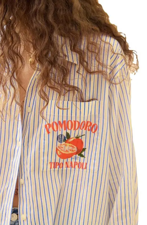 NEXT Pomodoro Printed Relaxed Fit Shirt