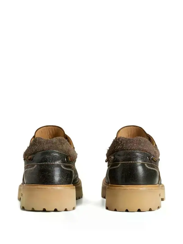 Woolrich Leather Boat Shoes