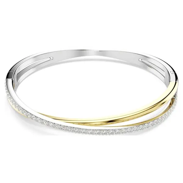 SWAROVSKI Hyperbola Bangle - White