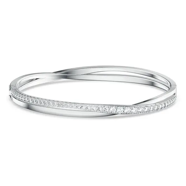 SWAROVSKI Hyperbola Bangle - White