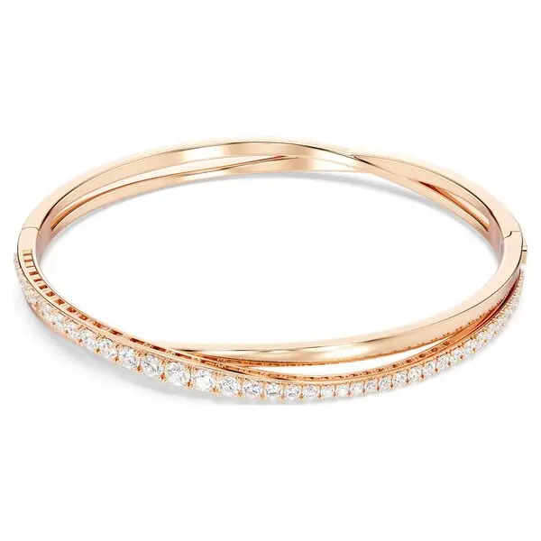 SWAROVSKI Hyperbola Bangle - White