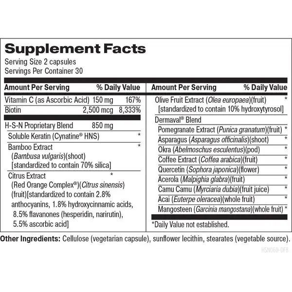 DESIGNS FOR HEALTH The Big Glow 60 Capsules
