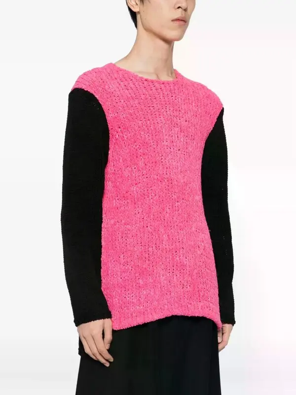 Comme Des Garçons Contrast-color Jumper