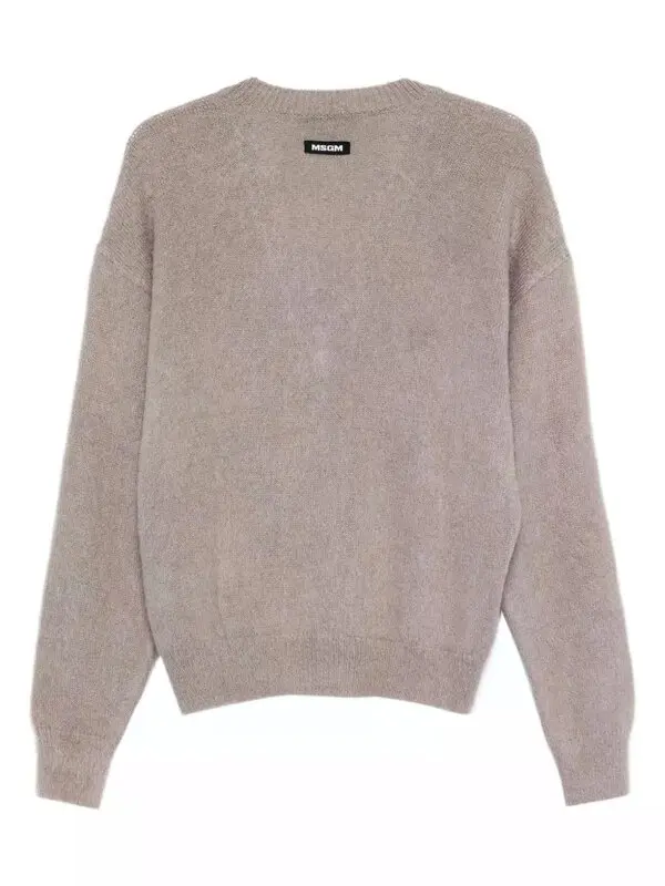 MSGM Mushroom-embellished Cardigan