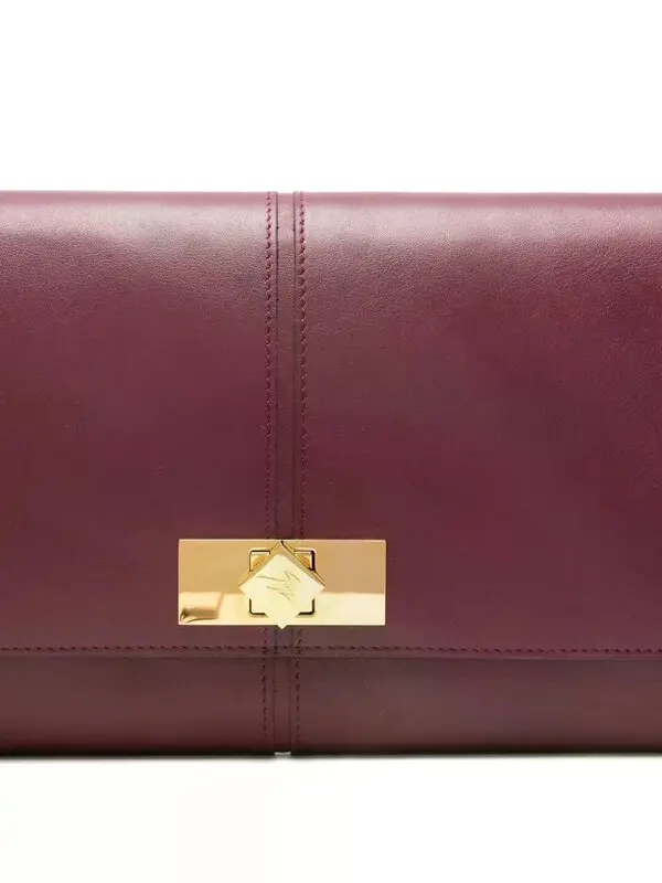 GIUSEPPE ZANOTTI Leather Clutch