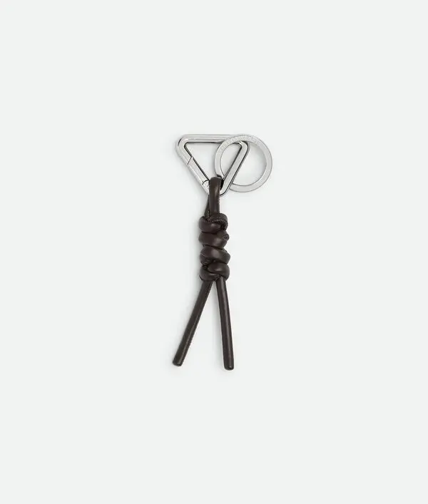 BOTTEGA  VENETA Triangle Key Ring - Fondant
