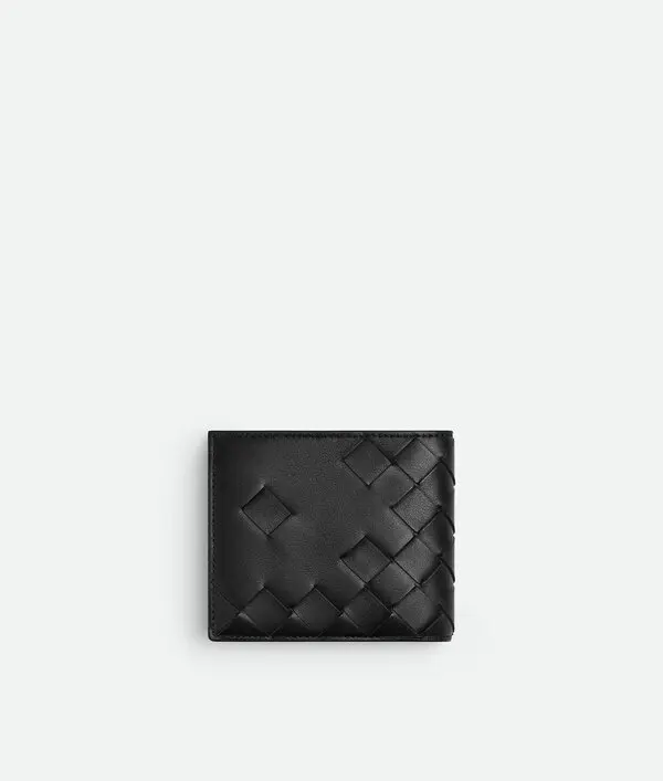 Bottega Veneta Intrecciato Bi-fold Wallet With Coin Purse