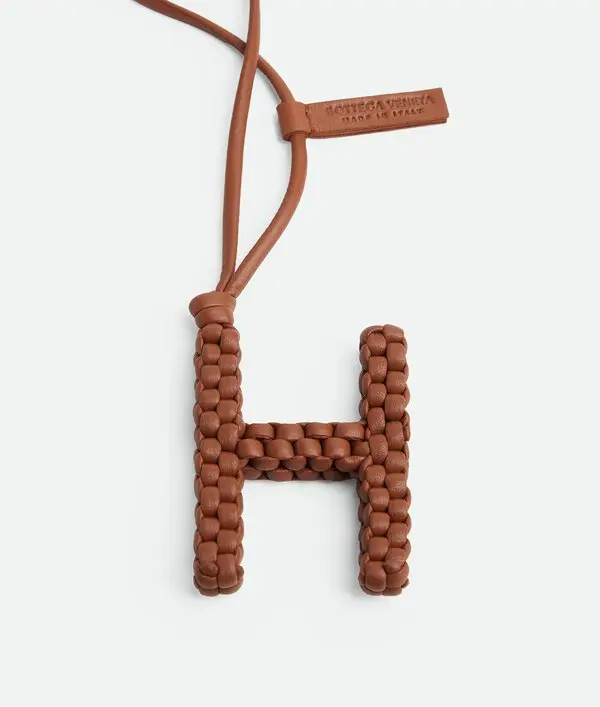 Bottega Veneta Letter H Charm