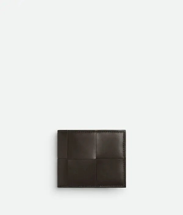 Bottega Veneta Cassette Bi-fold Wallet With Coin Purse - Fondant/nocciola