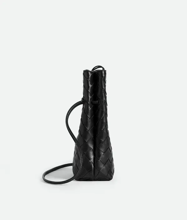 Bottega Veneta Andiamo Phone Pouch - Black