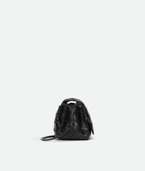 Bottega Veneta Intrecciato Nappa Leather Pouch - Black