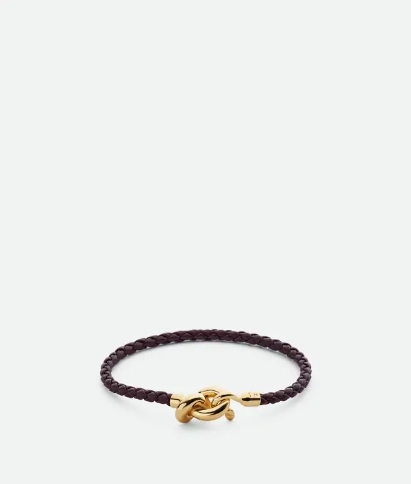 BOTTEGA  VENETA Knot Bracelet - Dark Barolo