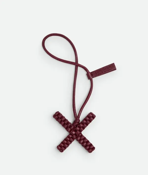 Bottega Veneta Letter X Charm - Barolo