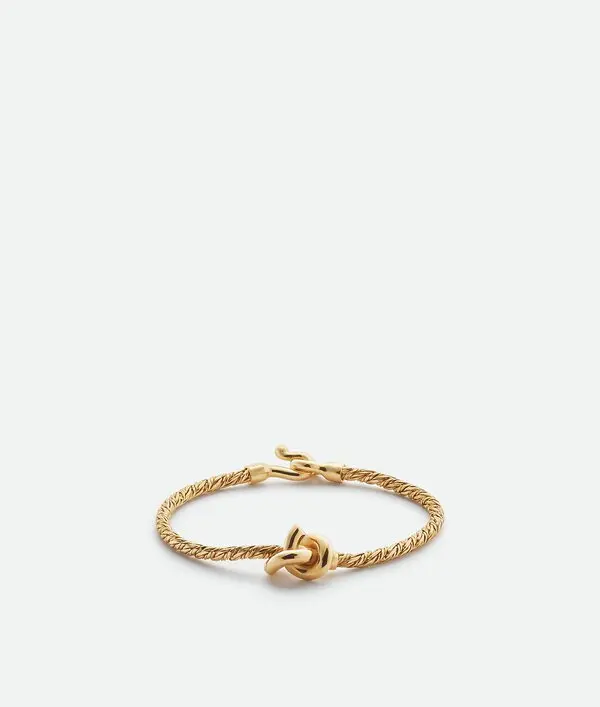 Bottega Veneta Knot Bracelet - Yellow Gold