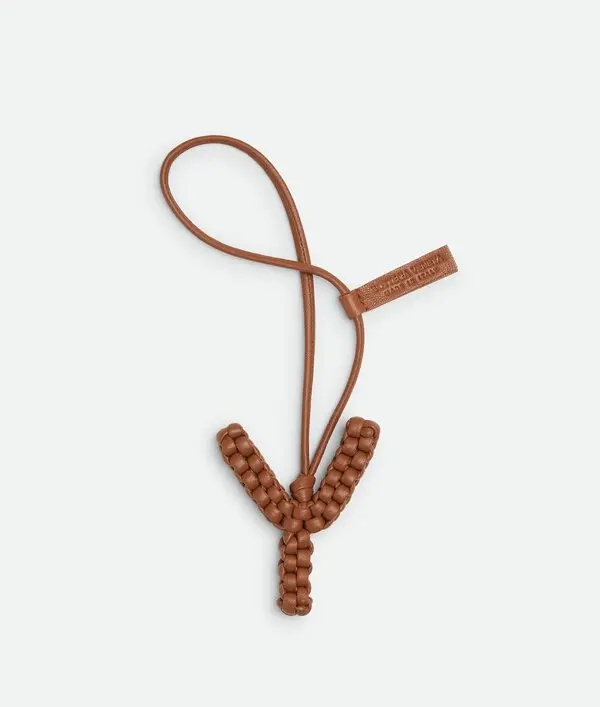 BOTTEGA  VENETA Letter Y Charm - Wood