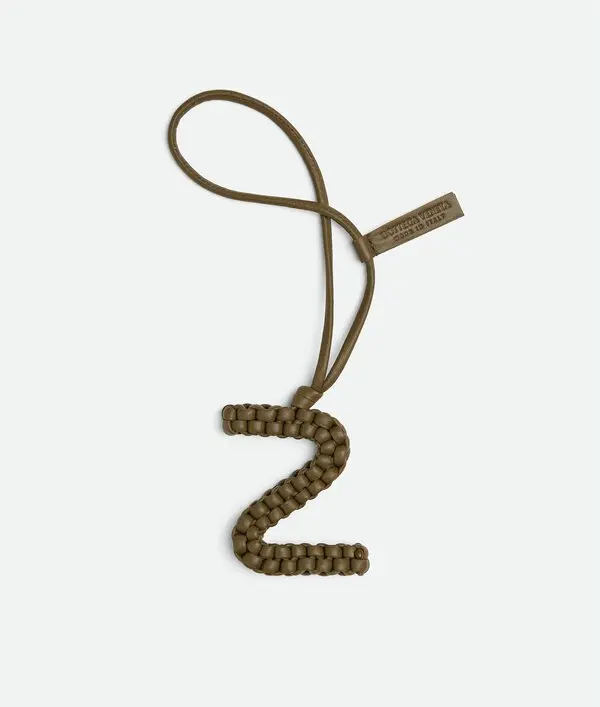 Bottega Veneta Letter Z Charm - Mud