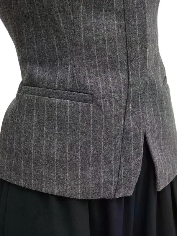 A.L.C. Renee Strapless Top - Grey