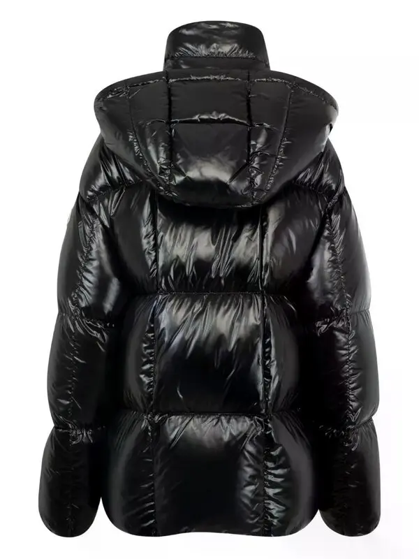 Moncler Parana Quilted Hooded Jacket - Black