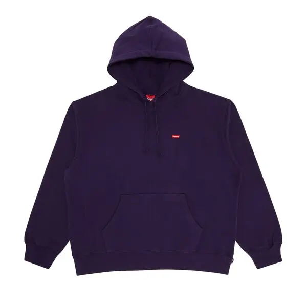 Supreme Small Box Hooded Sweatshirt - Purple