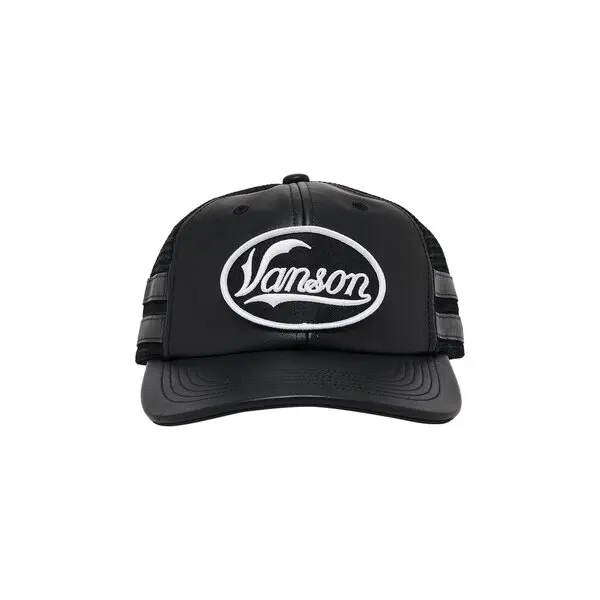 Supreme X Vanson Leathers 6-panel Cap - Black