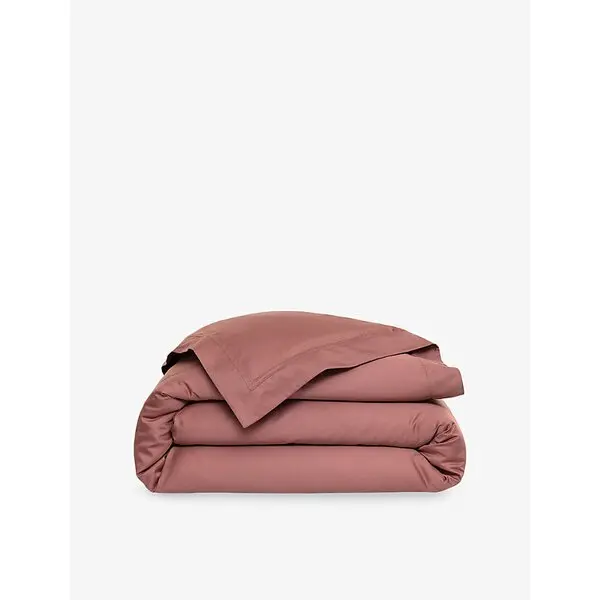 YVES DELORME Triomphe Cotton Duvet Cover - Santal