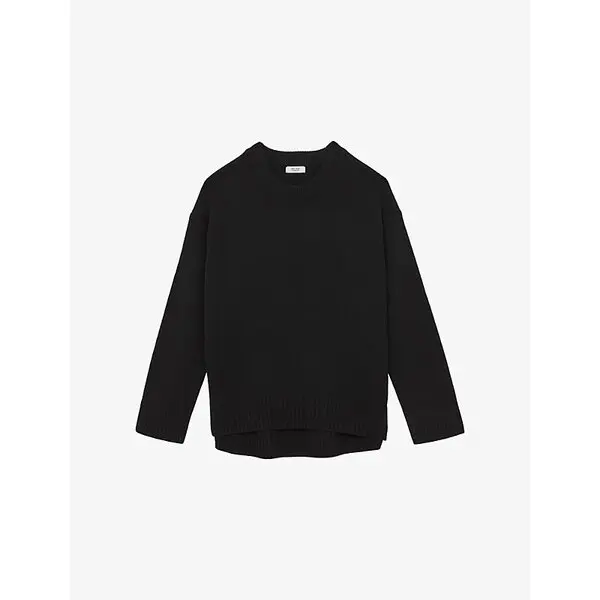 REISS Ella Crewneck Wool And Cashmere Jumper