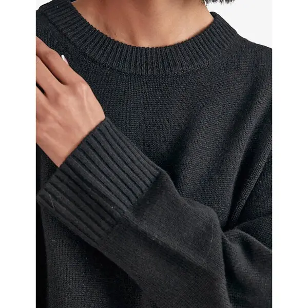 REISS Ella Crewneck Wool And Cashmere Jumper