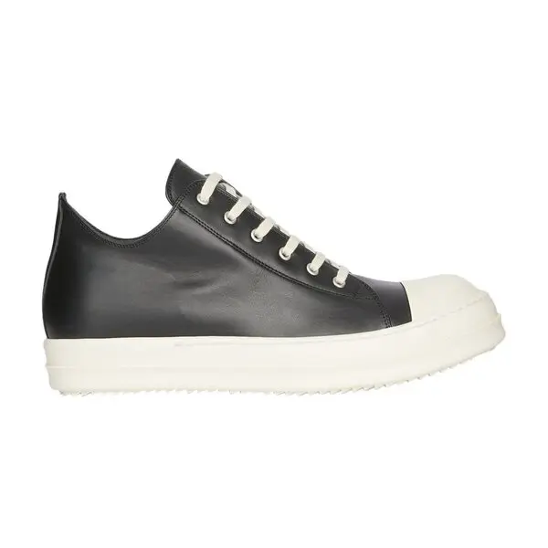 Rick Owens Hollywood Low Top Sneakers - Black