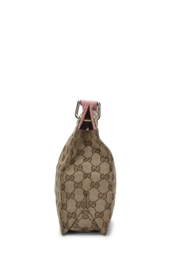 Gucci Original Gg Canvas Eclipse Messenger - Beige