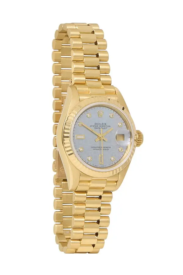 Rolex Dial 18k Yellow Datejust 69178 - Gold