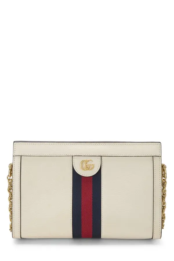 Gucci Ophidia Shoulder Bag - White