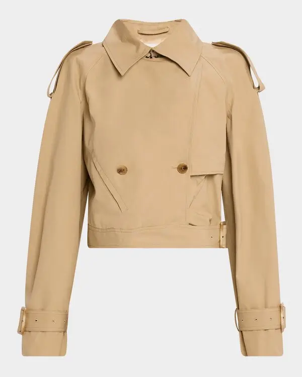 SANS FAFF - Chiltern Cropped Trench Jacket