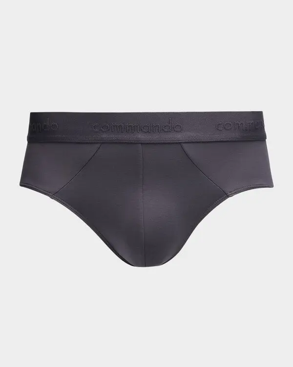 Commando Micro-modal Modern Fit Briefs - Titanium