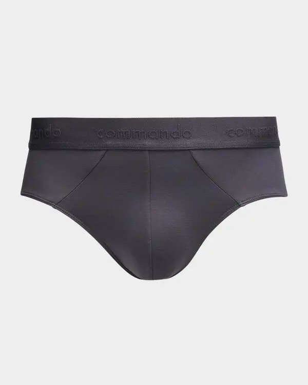 Commando Apos;s Micro-modal Modern Fit Briefs - Titanium